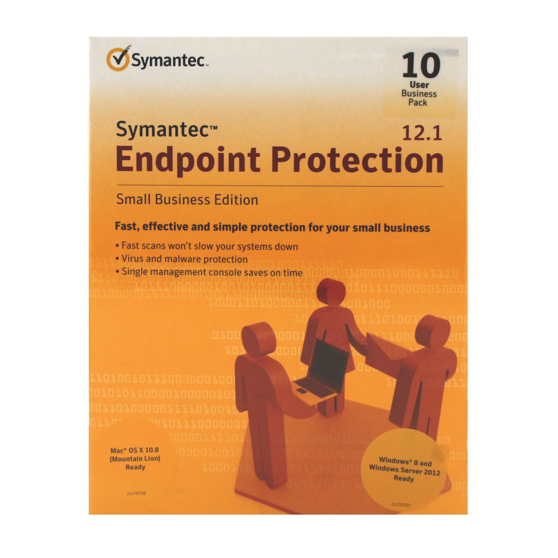 Norton Symantec: Endpoint Protection 12.1 - Small Business Edition ...