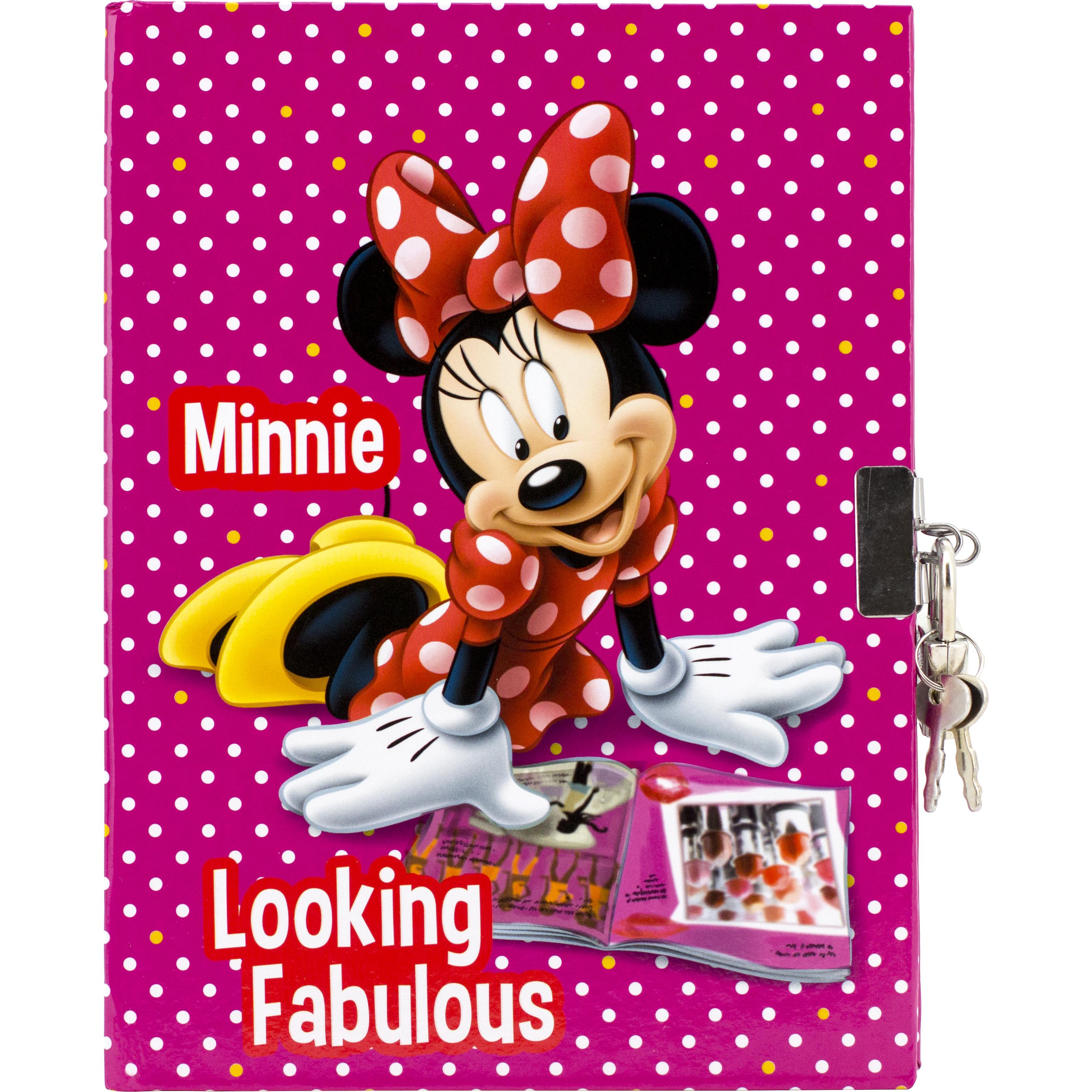 Disney Minnie Diary with Lock 17 X 22 cm - Jarir Bookstore KSA