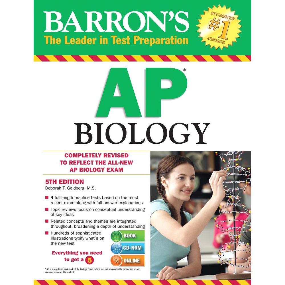 Biology, 5th Edition Barron's AP Deborah Goldberg - Jarir.com KSA