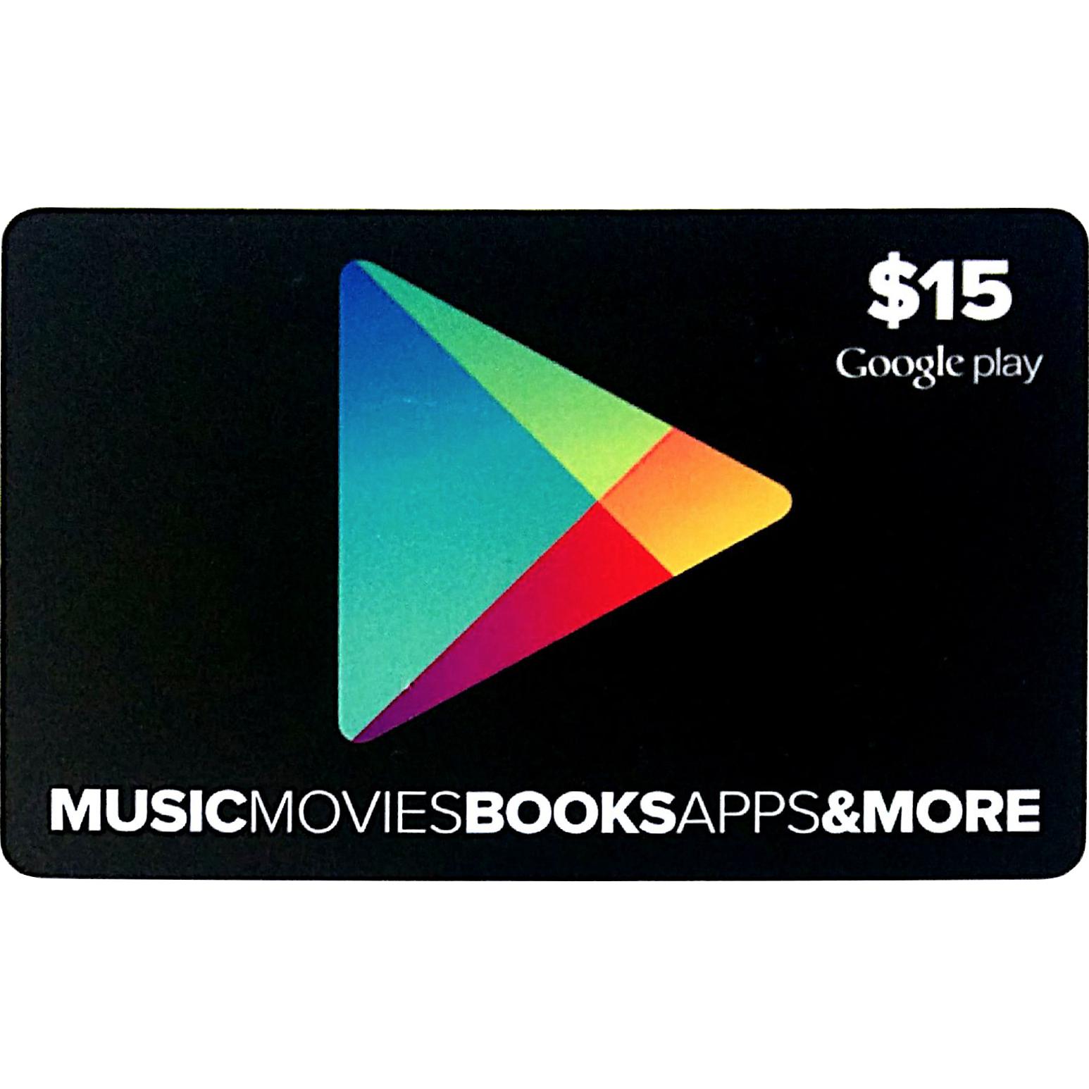 Google 15$ Play Gift Card - Jarir Bookstore KSA