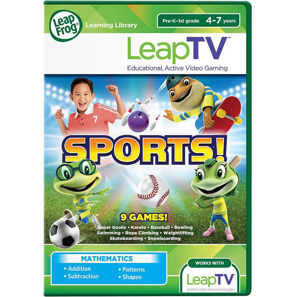 LeapFrog LeapTV Sports! (9 Games) Electronic Games - Jarir Bookstore Qatar