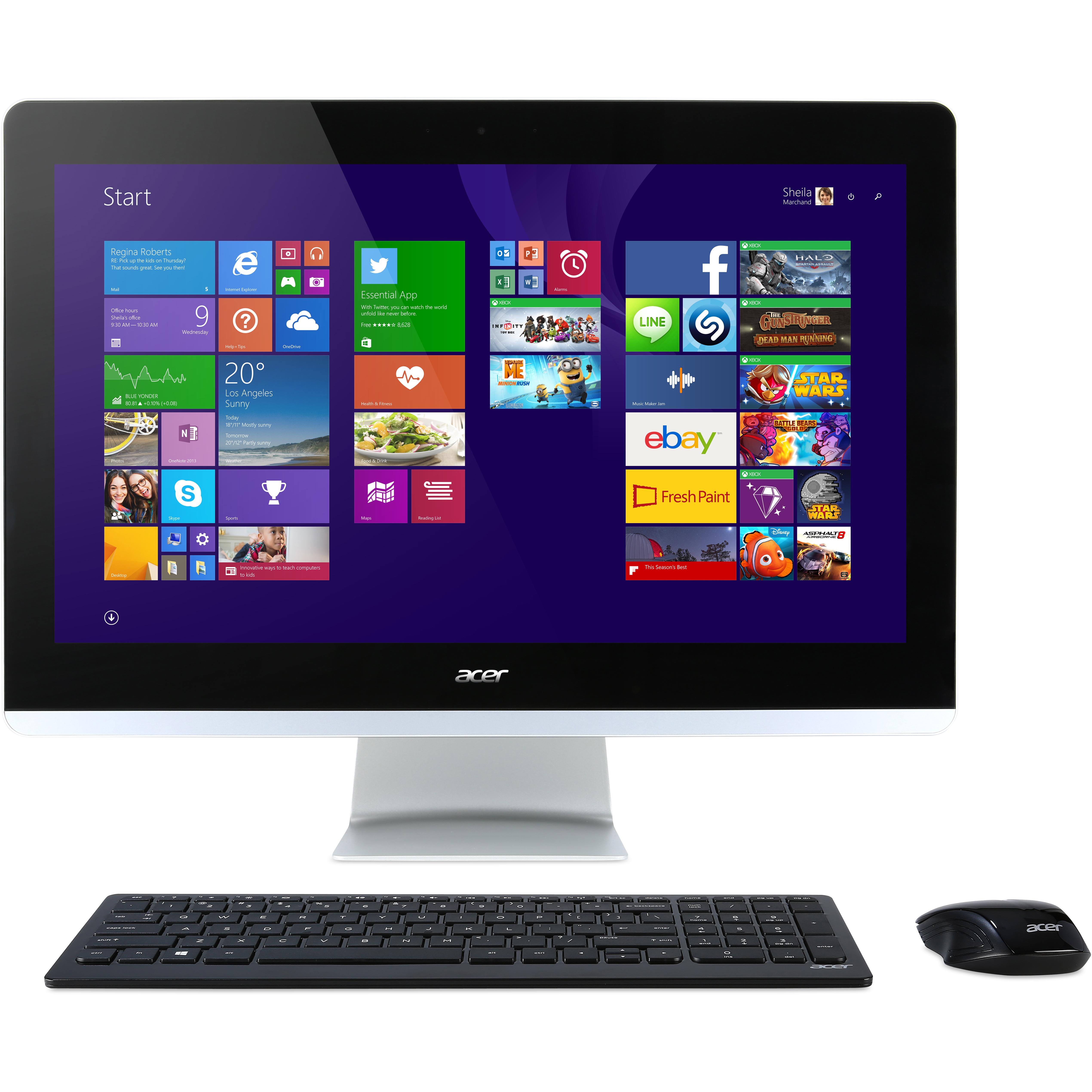 Acer PC Desktop Computer 23" Intel Core i5-4590T (4th Gen) | JARIR.COM KSA