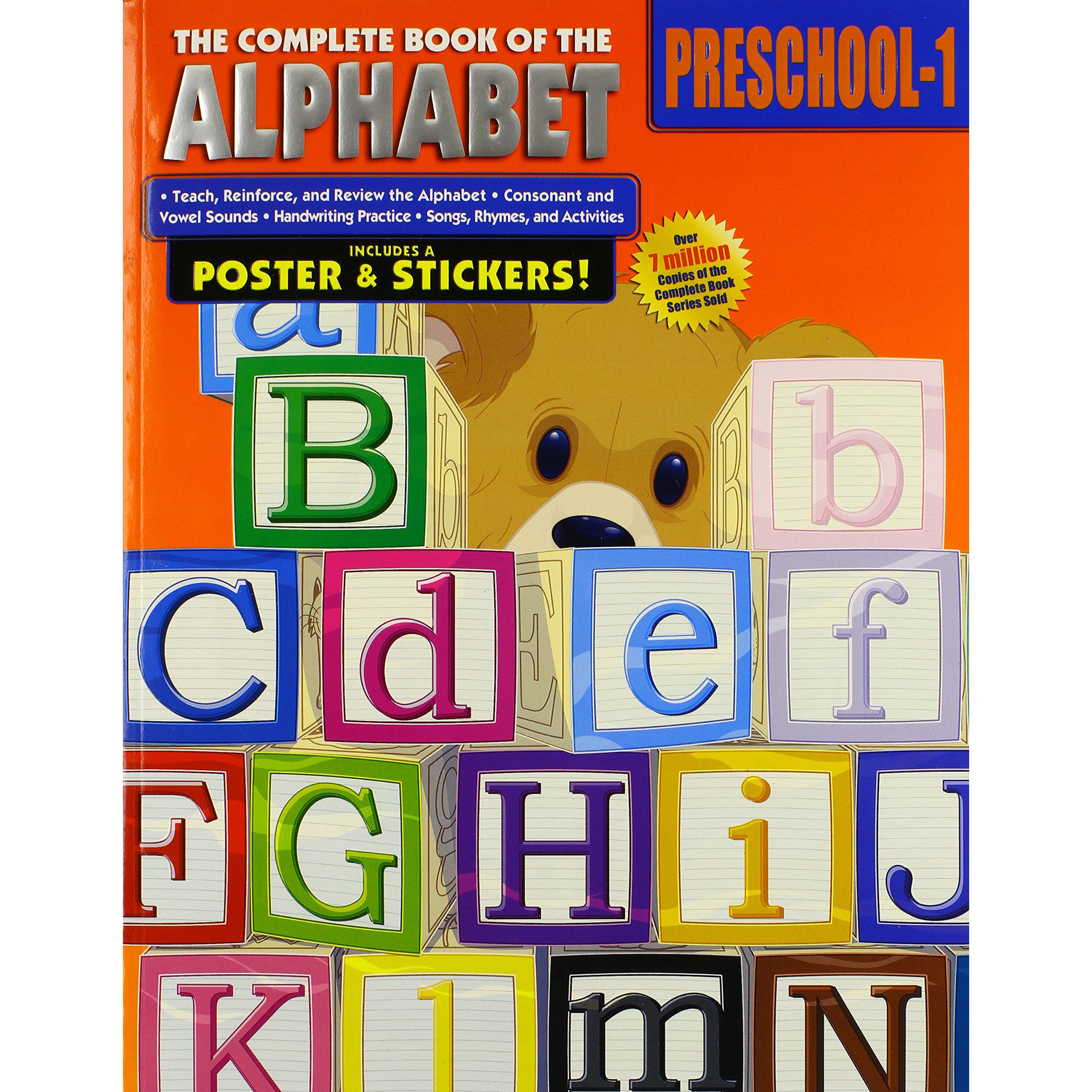 Alphabet, Preschool - 1 Complete Book Staffs of School Specialty ...