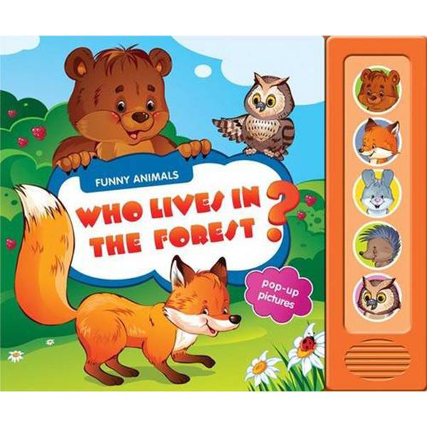 Who Lives in the Forest? Funny Animals AZ Books - مكتبة جرير السعودية