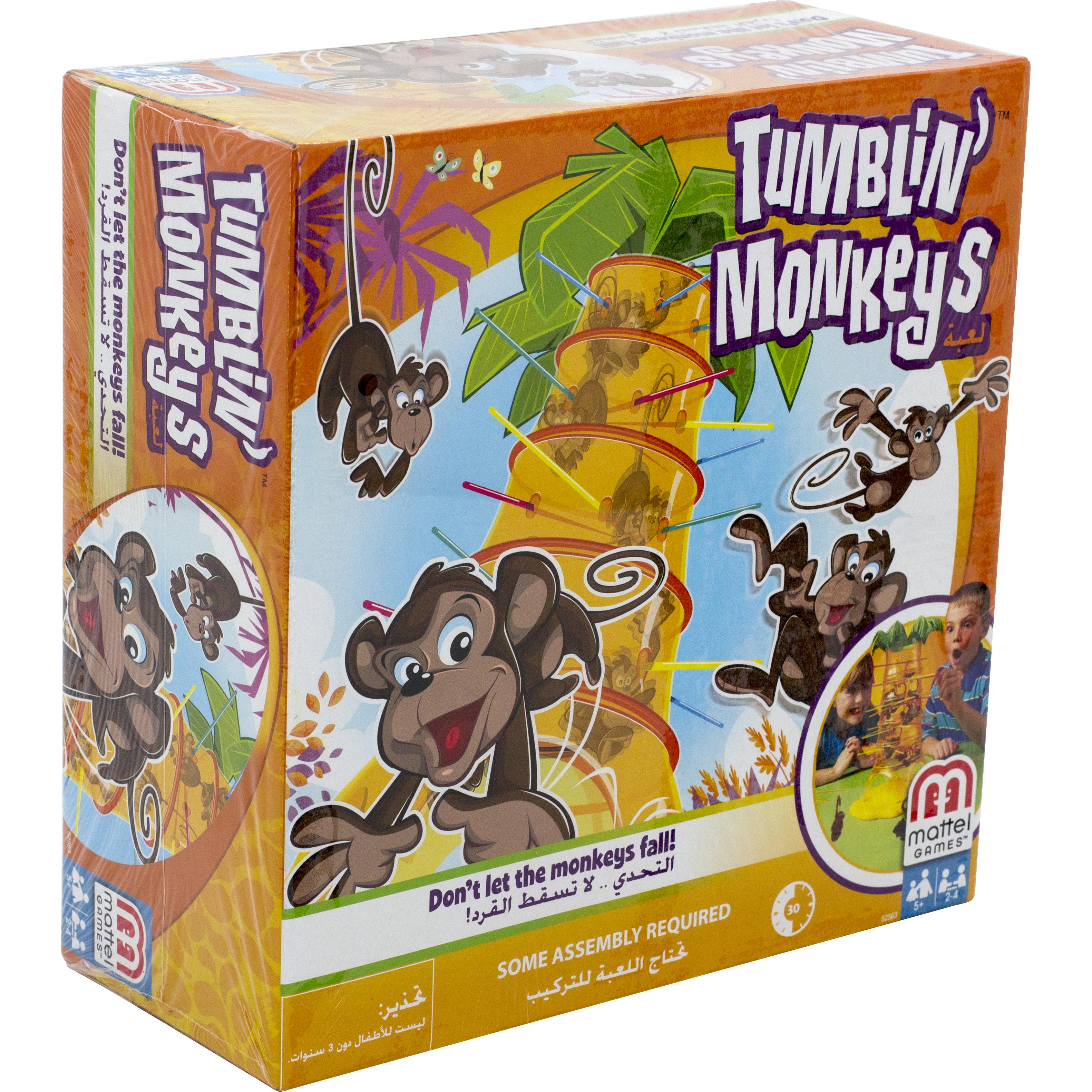 Mattel Tumblin' Monkey Skill Toy Arabic - Jarir Bookstore KSA