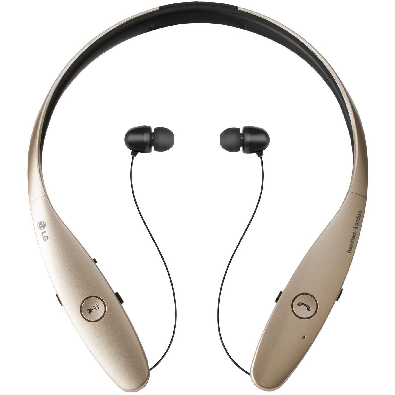 LG TONE Infinim HBS-900 In-Ear Earphones Bluetooth Pink - Jarir Bookstore Qatar