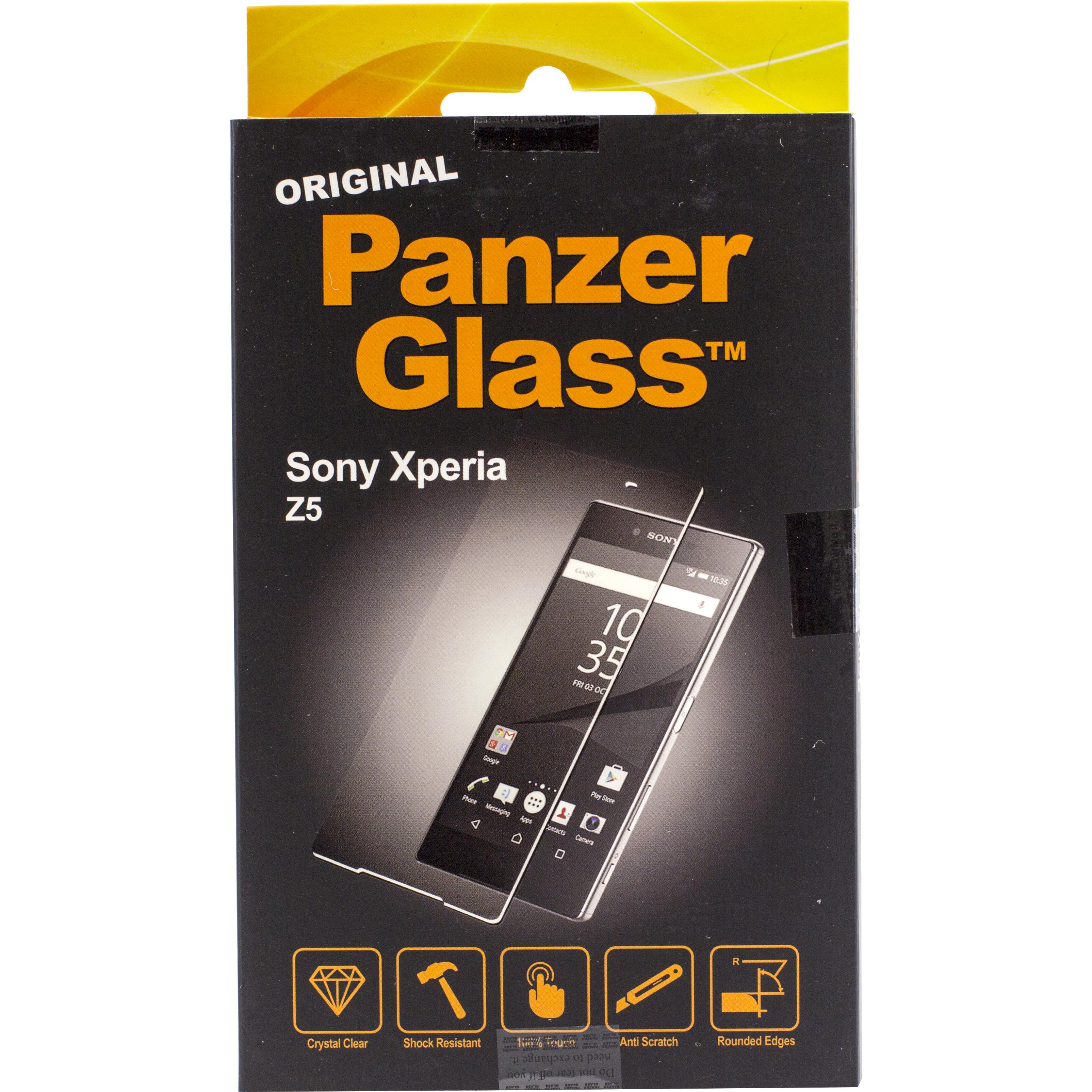 PanzerGlass Tempered Glass, Clear Finish Smartphone Screen Protector ...