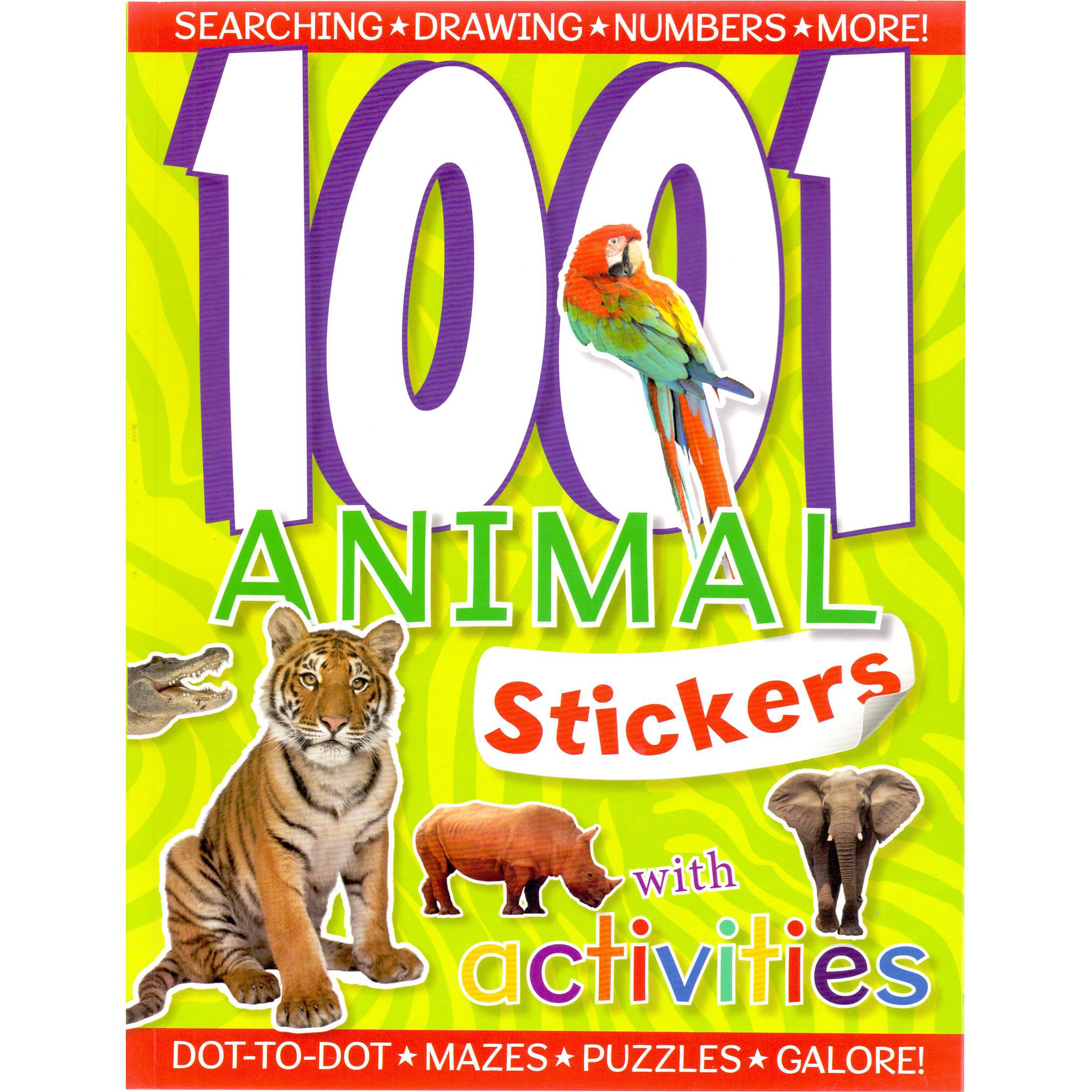 1001 Animal Stickers - مكتبة جرير السعودية