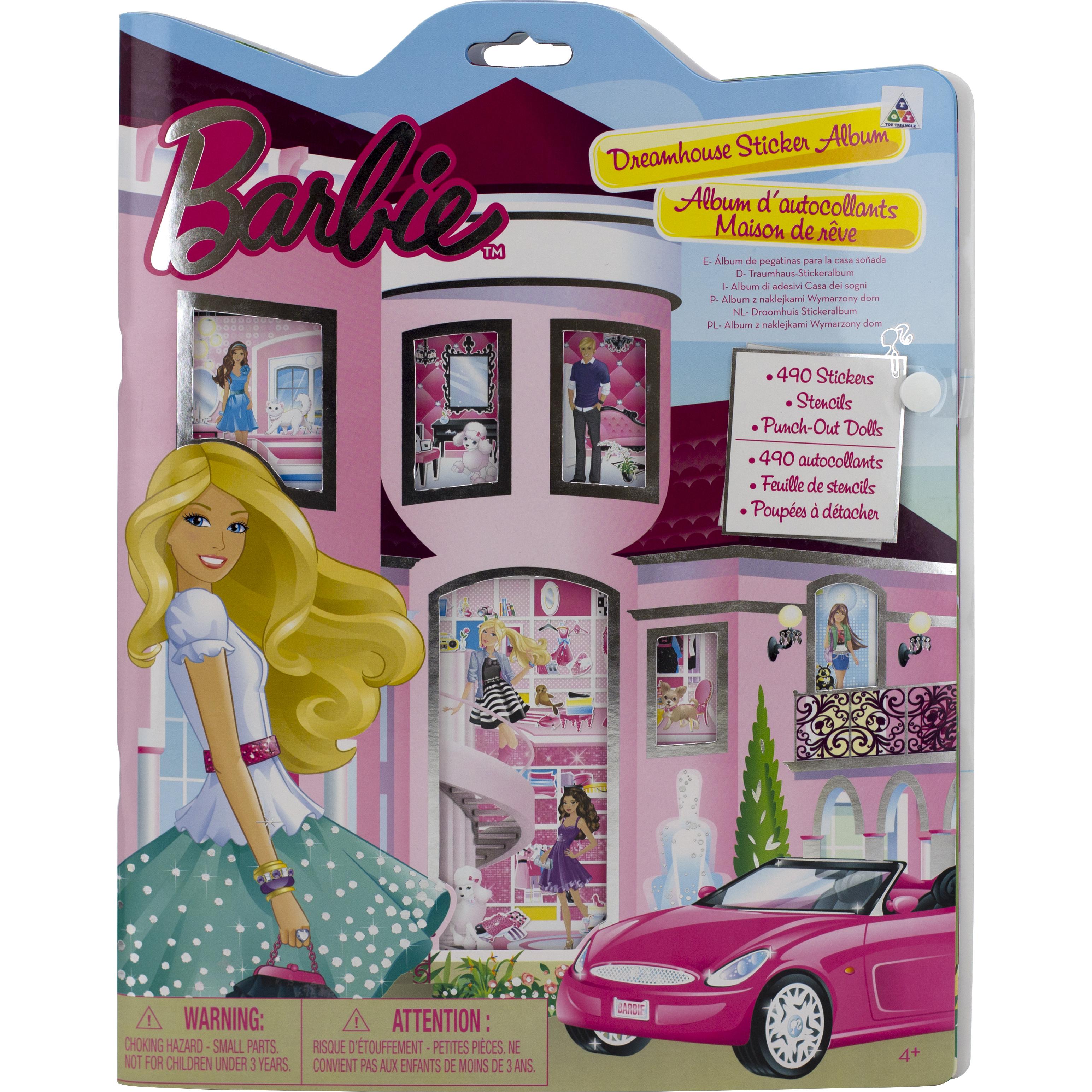Barbie Dream House Stickers;Dolls;Stencils - Jarir Bookstore KSA