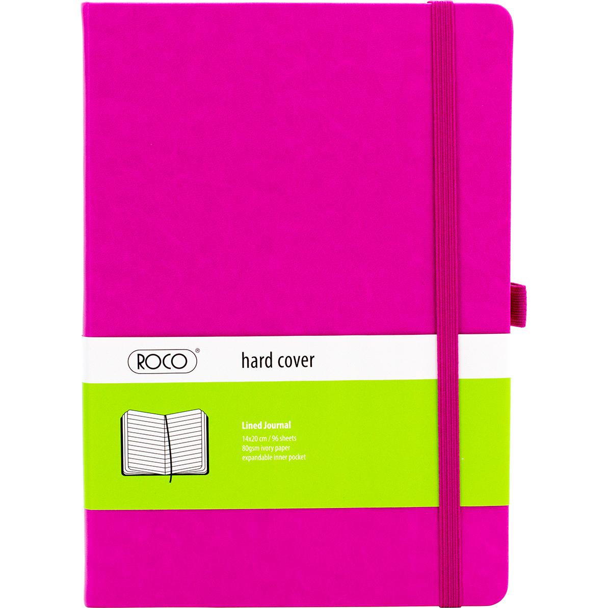 Roco Journal, 14 X 20 cm, 192 Pages (96 Sheets), Lined, Pink price in ...