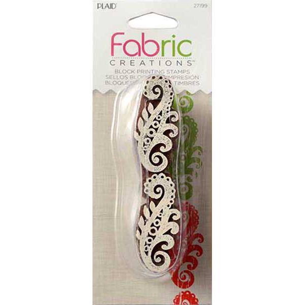 Plaid Border Stamp - Baroque Scroll Block Printing at Jarir Bookstore Qatar