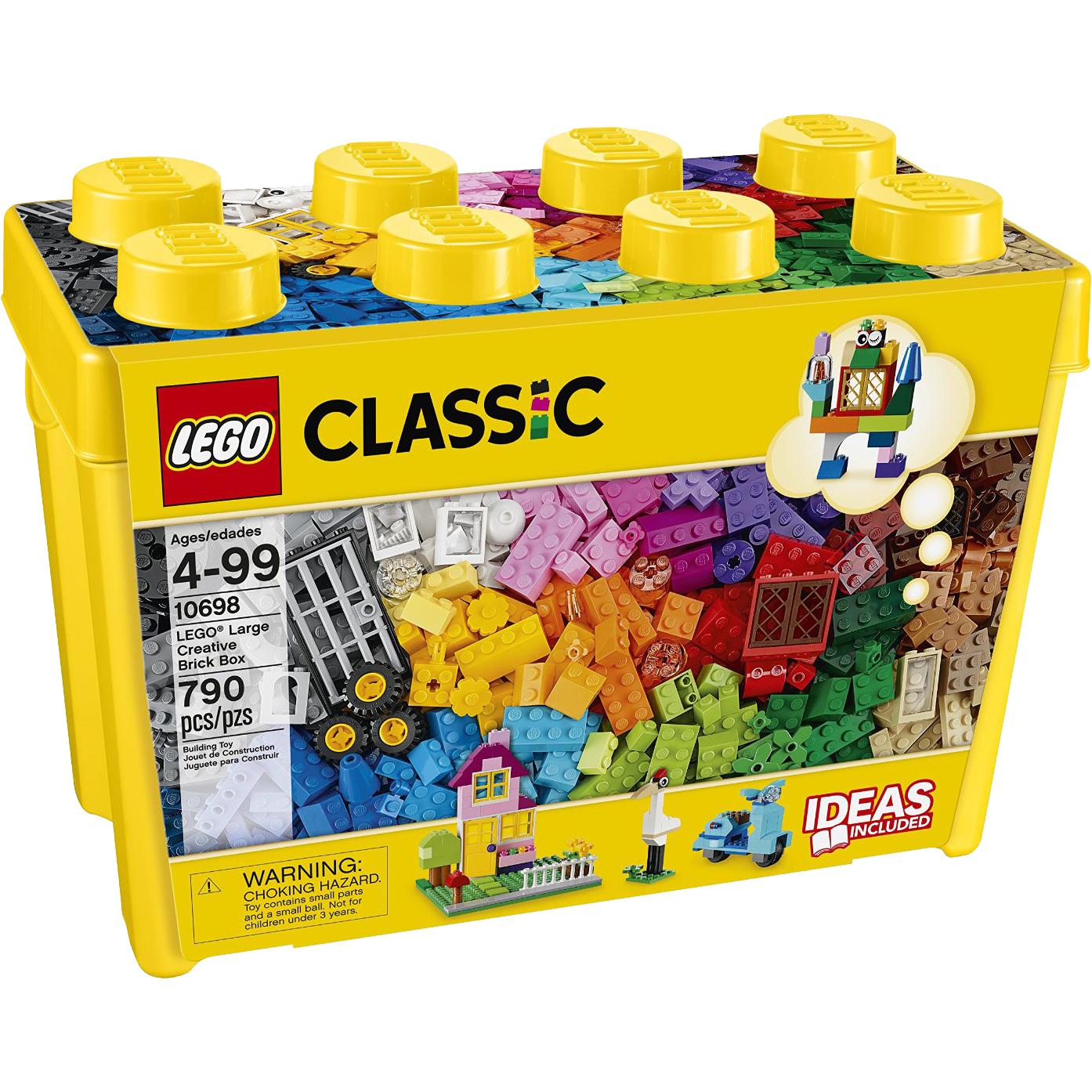 LEGO Classic Creative Brick Box - Large Interlocking Bricks Set - Jarir ...