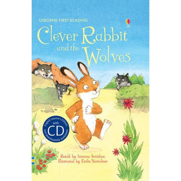 Clever Rabbit and The Wolves Usborne English Learners Susanna Davidson ...