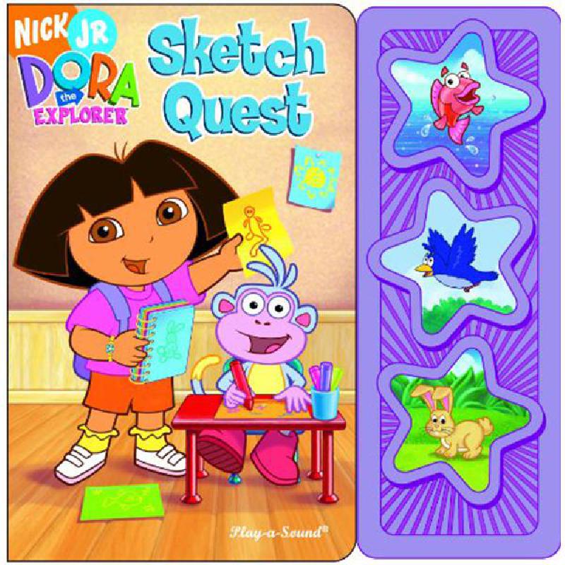 Nickelodeon: Dora The Explorer, Sketch Quest دورا المستكشفة Bridget ...