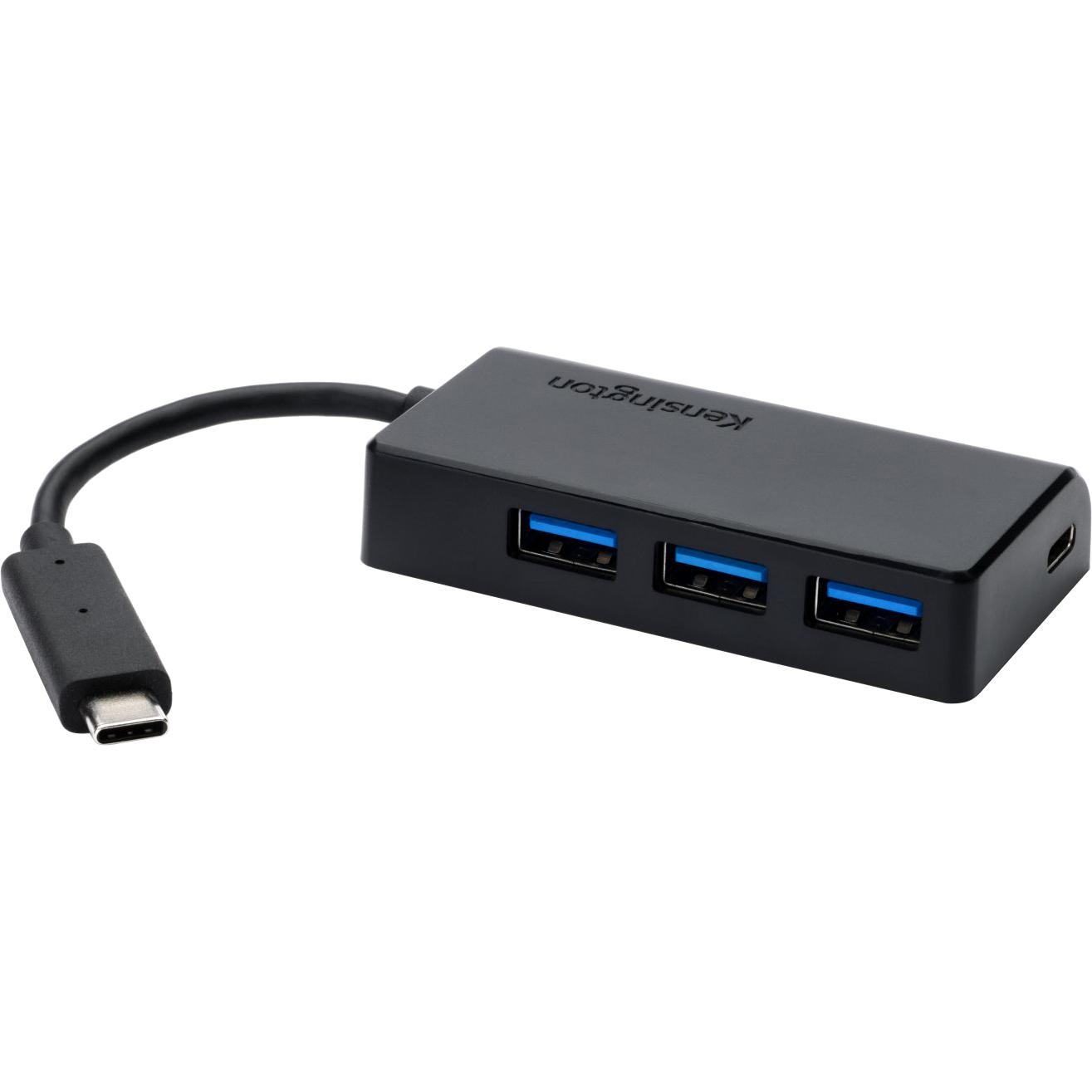 Kensington USB Hub 4 Port (3X USB-A/1X USB-C) at Jarir Bookstore qatar