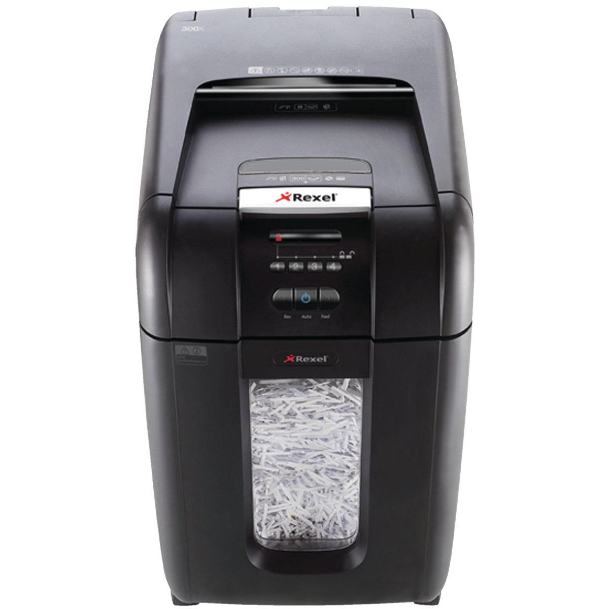 Rexel Auto+ 300X CD/Card/Paper Office Shredder Cross Cut - Jarir ...