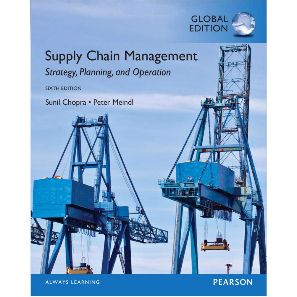 Supply Chain Management, 6th Global Edition Pearson Always Learning ...