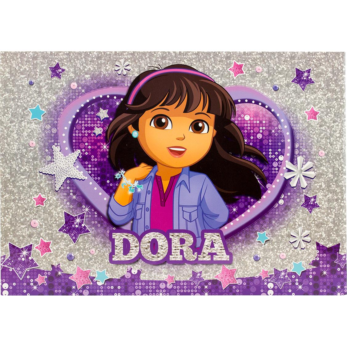 Nickelodeon Dora The Explorer Sketch Pad White 24 X 34 cm - Jarir ...