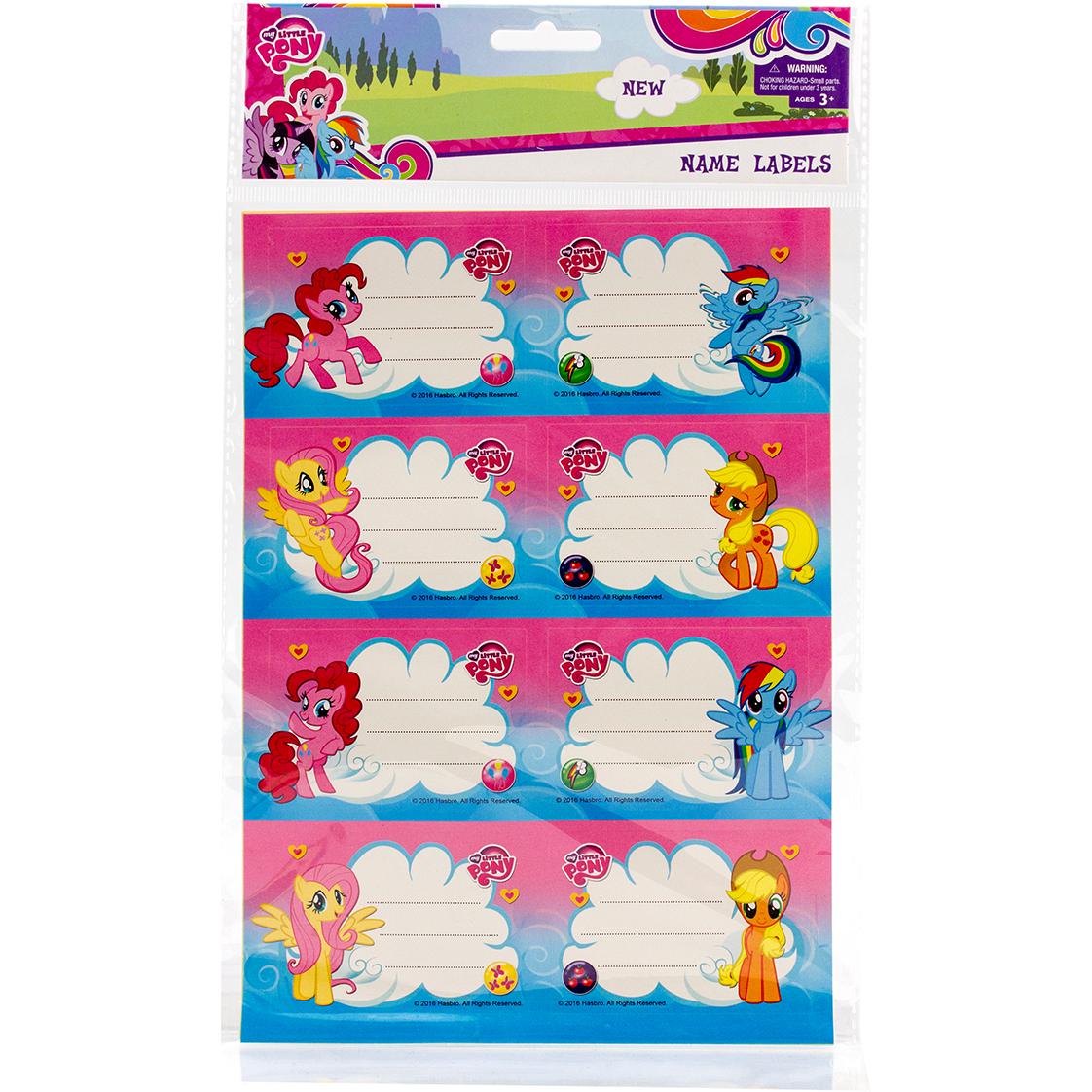 Hasbro My Little Pony Sticker Label - Jarir Bookstore KSA