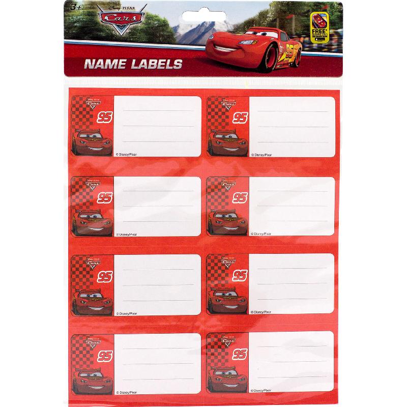 Disney Cars Sticker Label - Jarir Bookstore Qatar