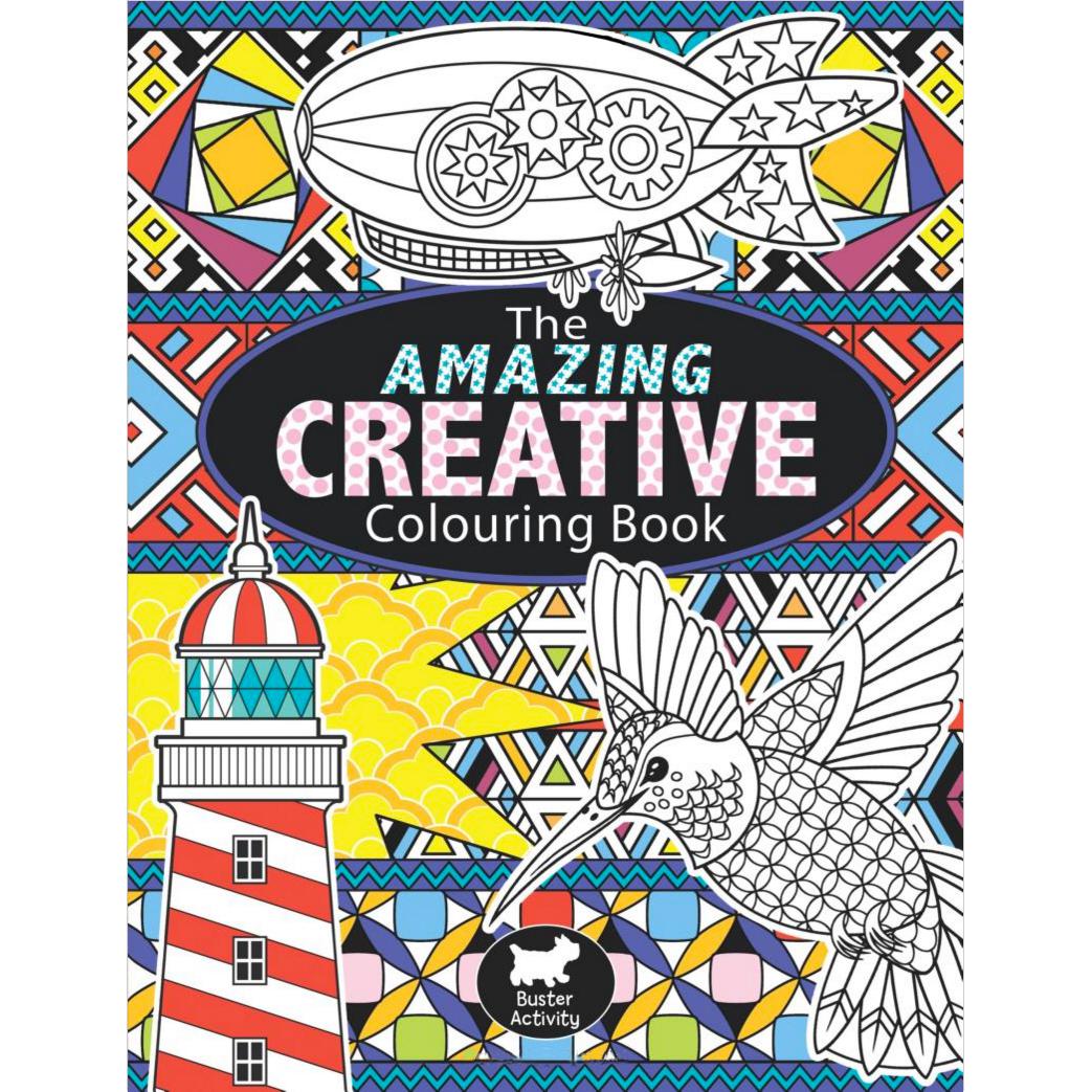 The Amazing Creative Colouring Book Joanna Webster - Jarir.com KSA