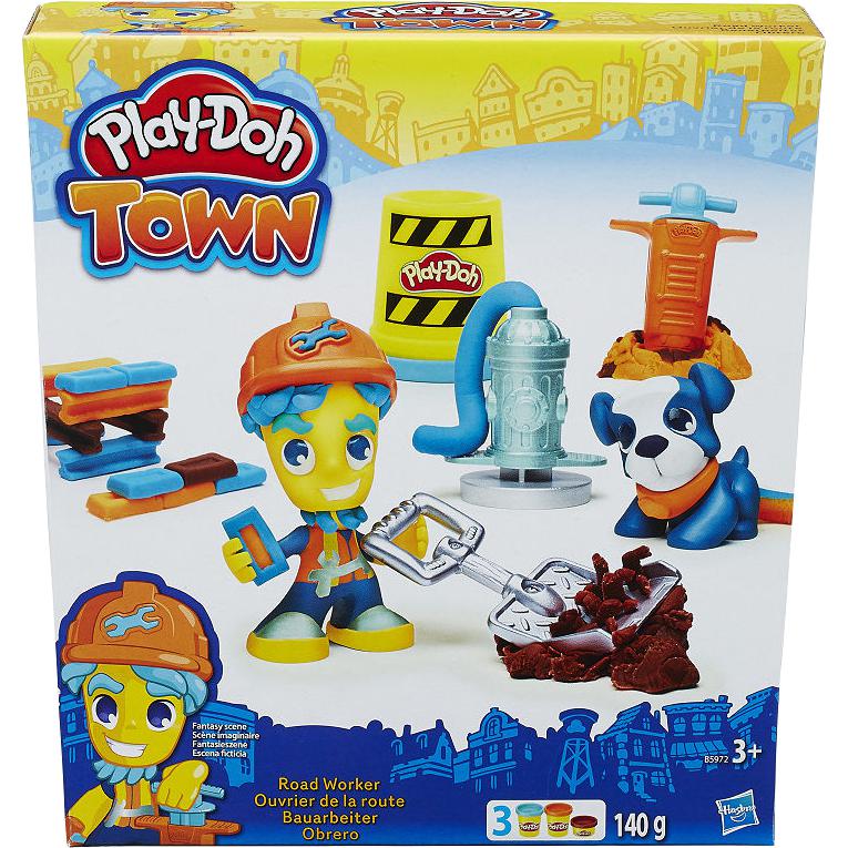 Play-Doh Town Figure & Pet (Assorted) Modelling Clay Playset - Jarir ...