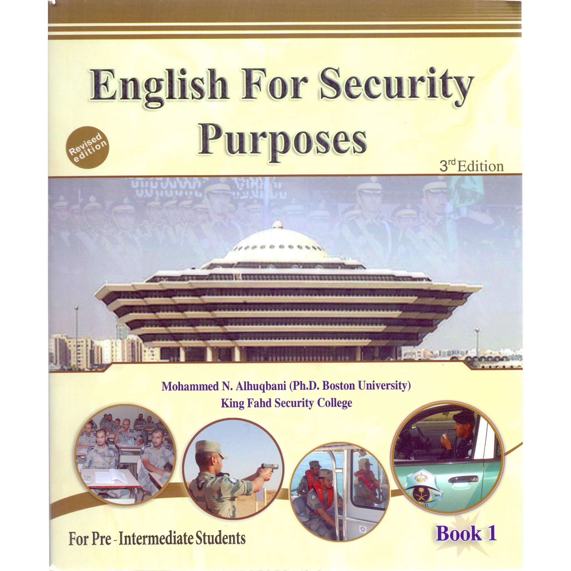 English for Security Purposes: Book 1, 2nd Edition price in Saudi ...