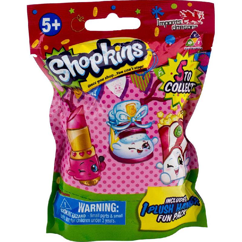 Shopkins Fun Pack Hanger, 3.5" Plush Toy - Jarir Bookstore KSA