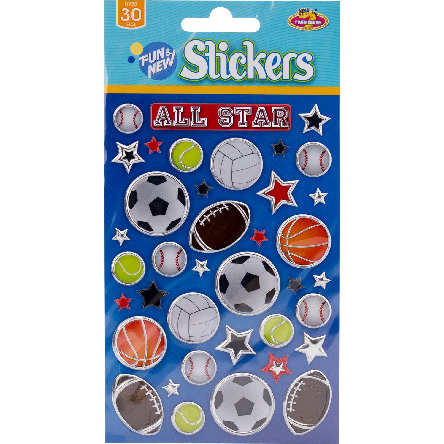 Twin Seven Fun & New - All Star Ball Sticker - Jarir Bookstore KSA