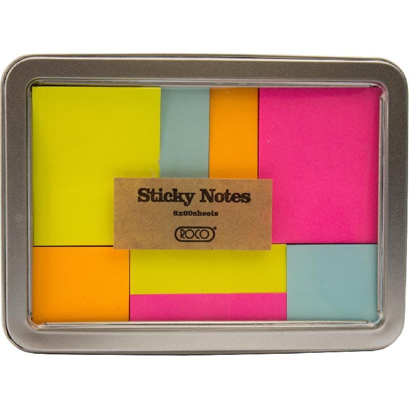 Roco Standard Self Stick Notes Assorted Color - Jarir Bookstore KSA