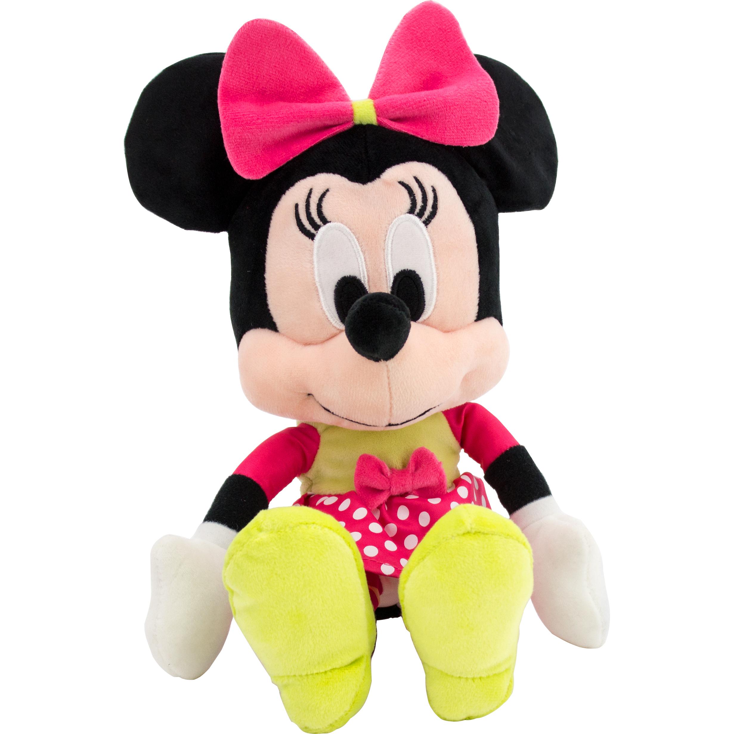 Disney Minnie in Dotty, 10" Plush Toy Yellow/Pink at Jarir Bookstore qatar