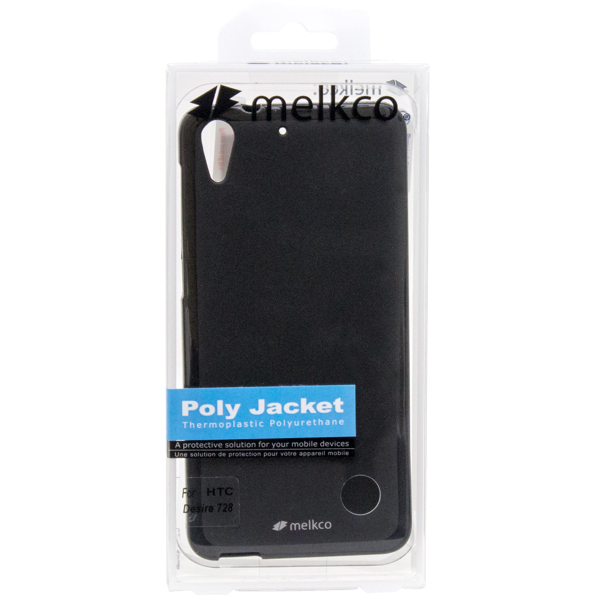 Melkco Poly Jacket Back Cover Mobile Case for HTC Desire 728 Clear ...