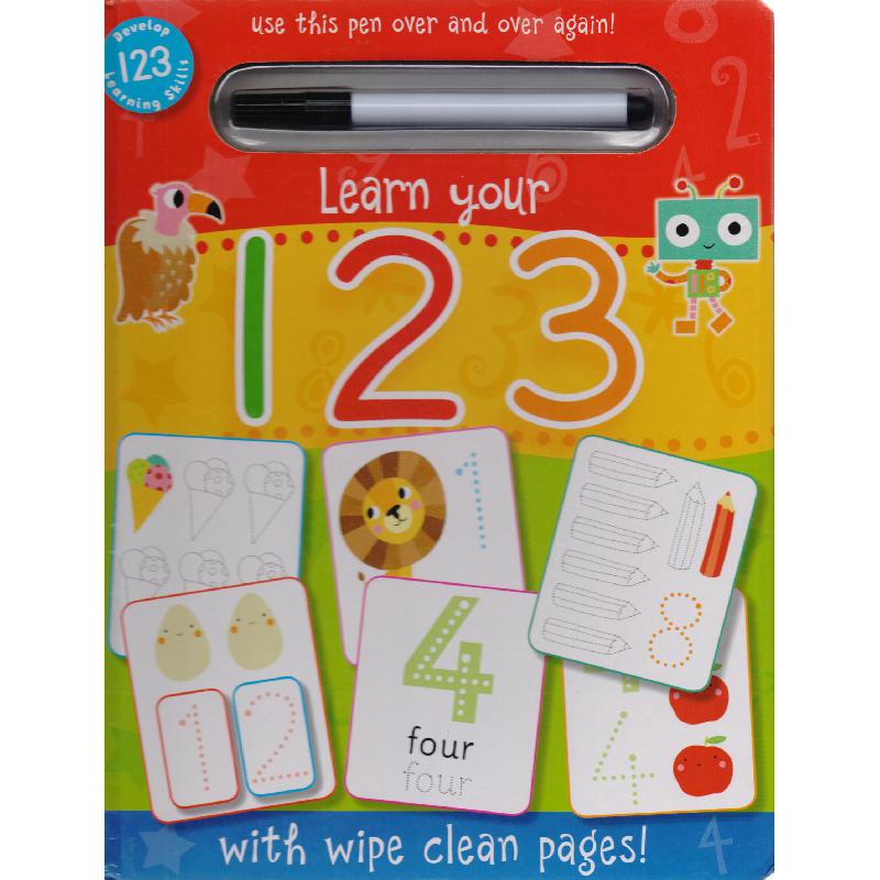 Wipe-Clean Learning: 123 Wipe-Clean - مكتبة جرير السعودية