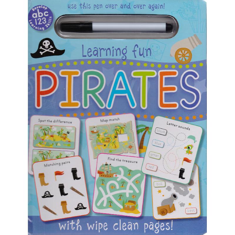 Pirate Wipe-Clean Roger Priddy - Jarir.com KSA