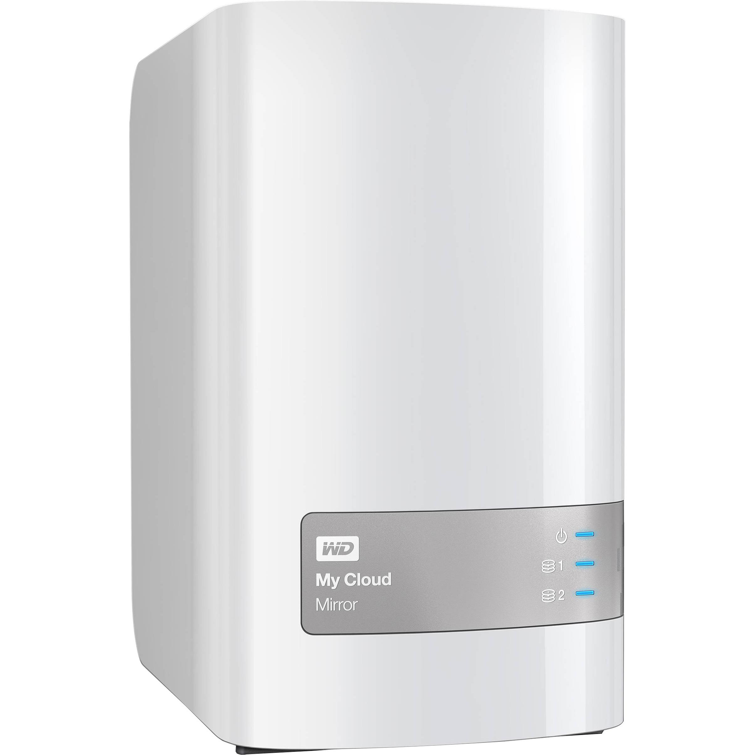 WD My Cloud Mirror (Gen 2) Network Storage Drive 3 TB + 3 TB (Mirror ...