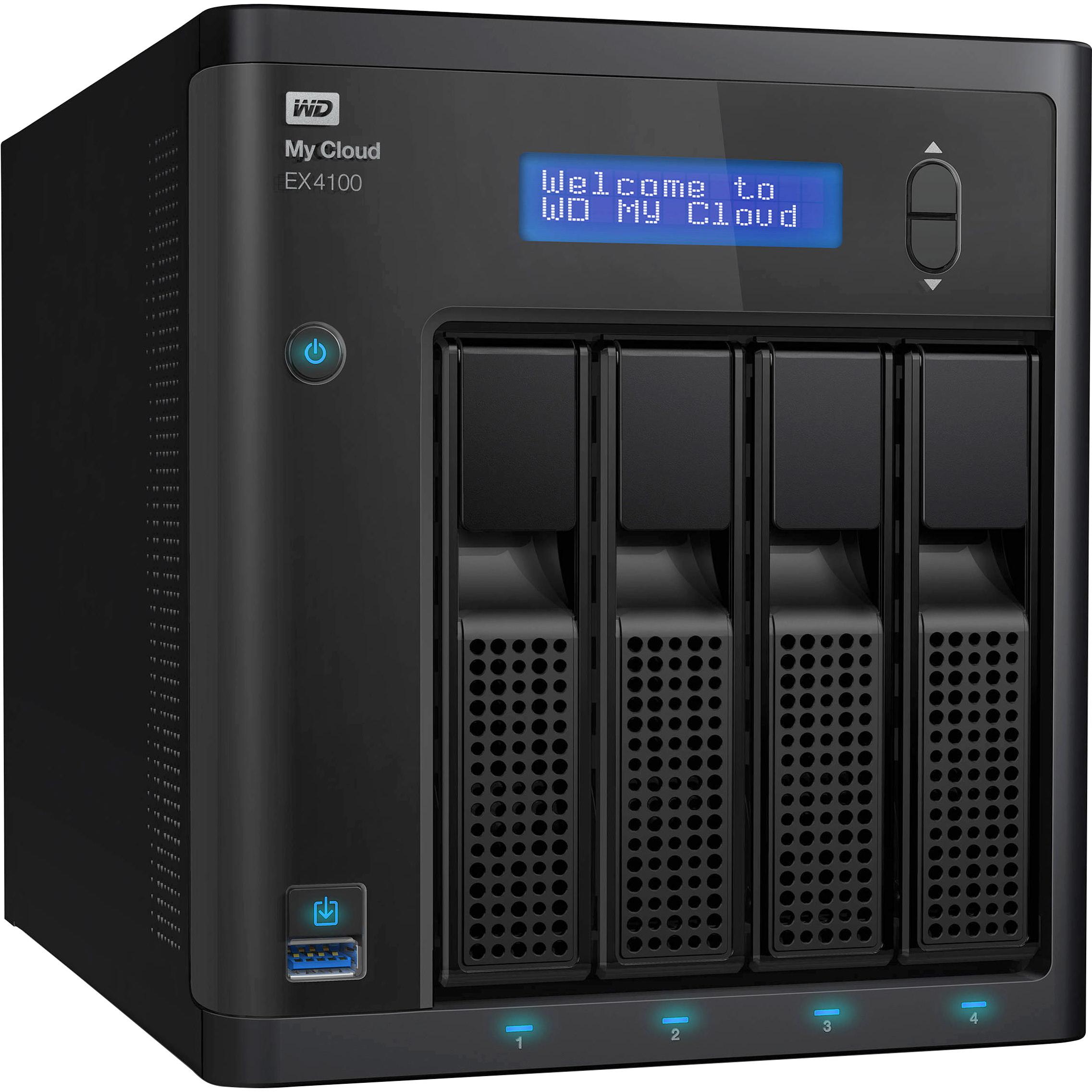 WD My Cloud EX4100 Gen 2 Network Storage Drive 16 TB - Jarir Bookstore KSA