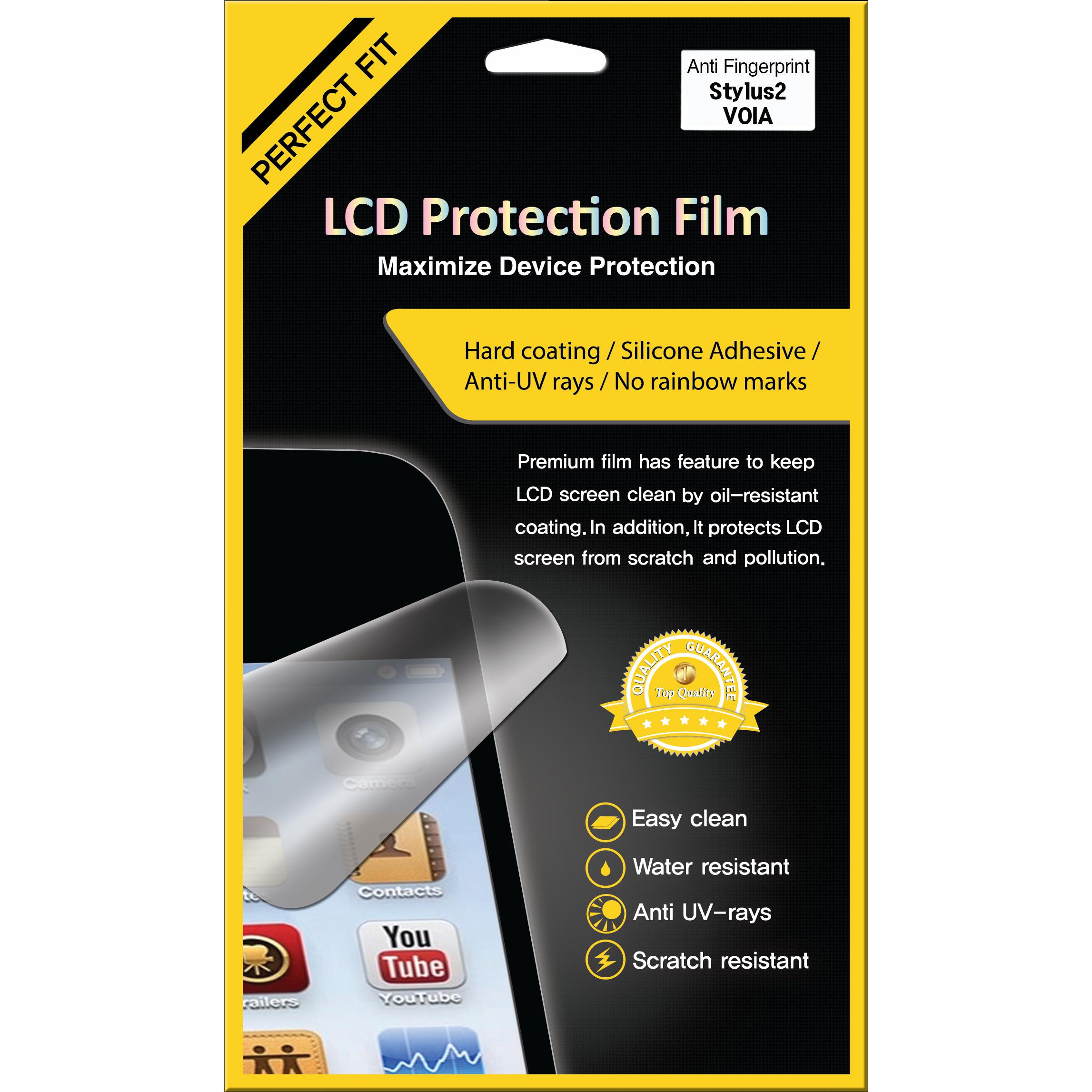Anti-fingerprint, Clear Finish Smartphone Screen Protector for (LG) G5 ...