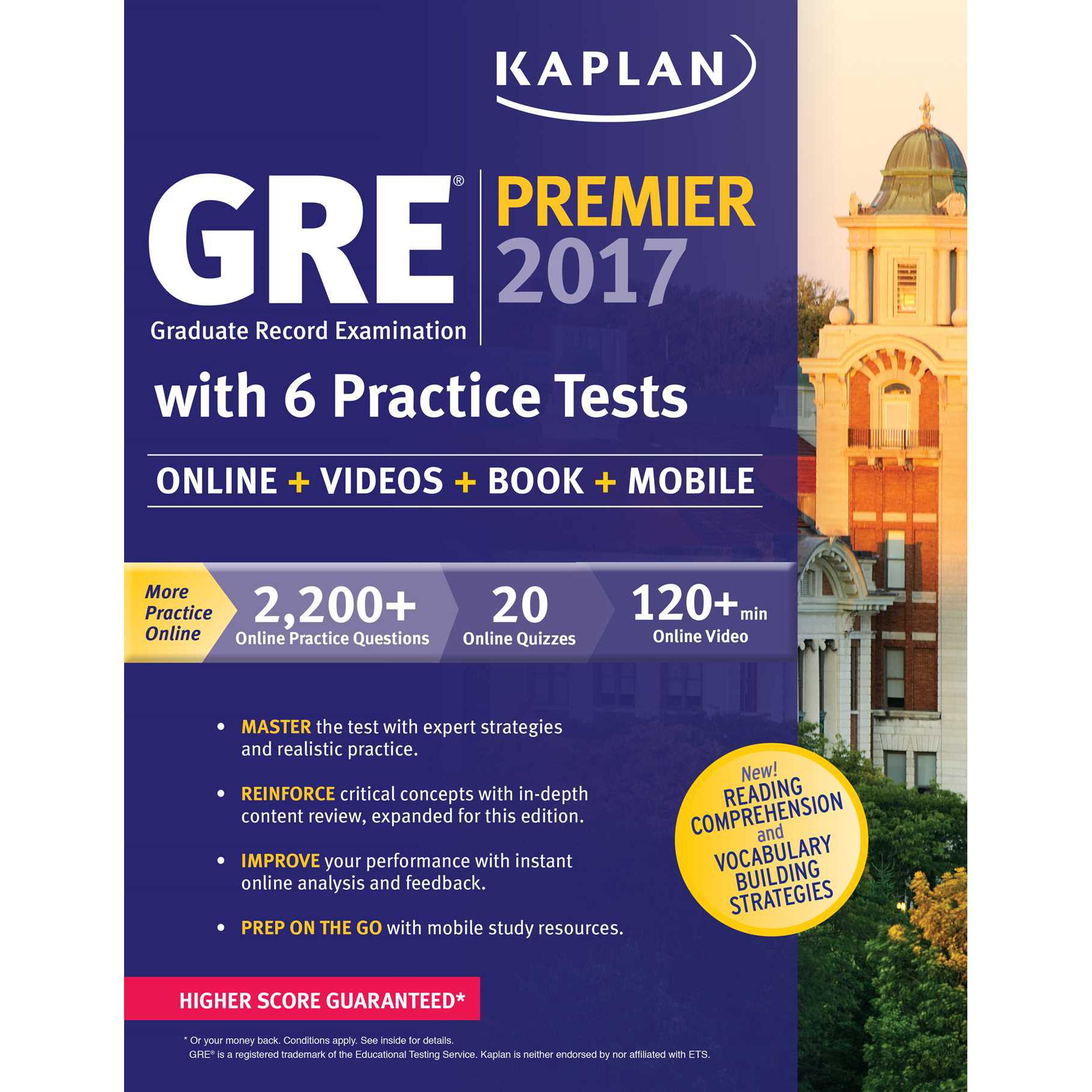 GRE Premier 2017 - with 6 Practise Test Kaplan GRE Staffs of Kaplan ...