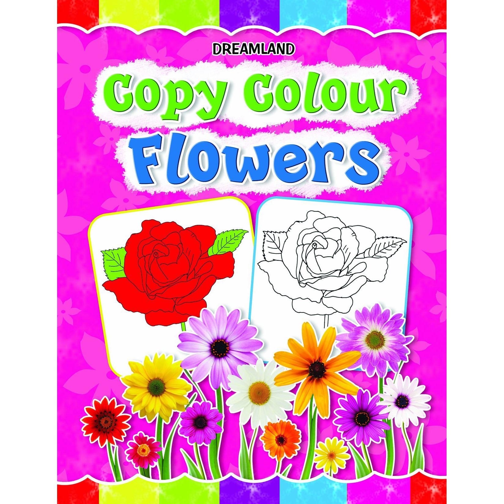 Copy Colour: Flowers Copy Colour - Jarir.com KSA