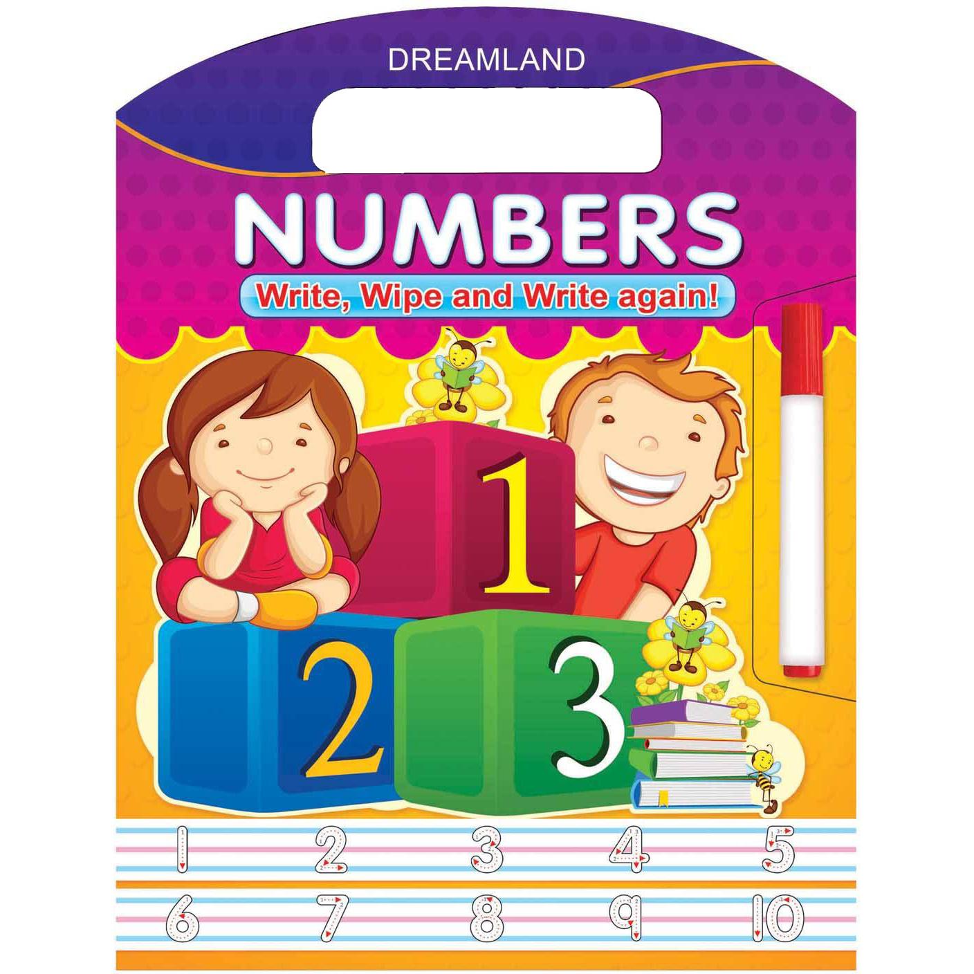 Numbers Write, Wipe and Write Again Staffs of Dreamland - Jarir.com KSA