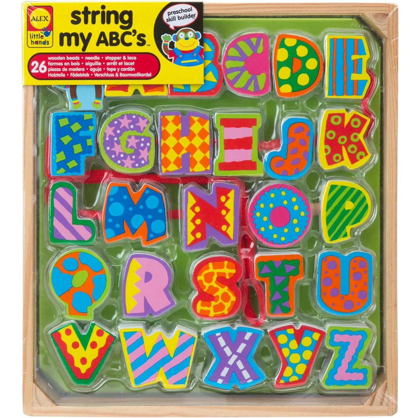 ALEX Brands String - My ABC's Preschool Learning Activity Set 3 Years ...