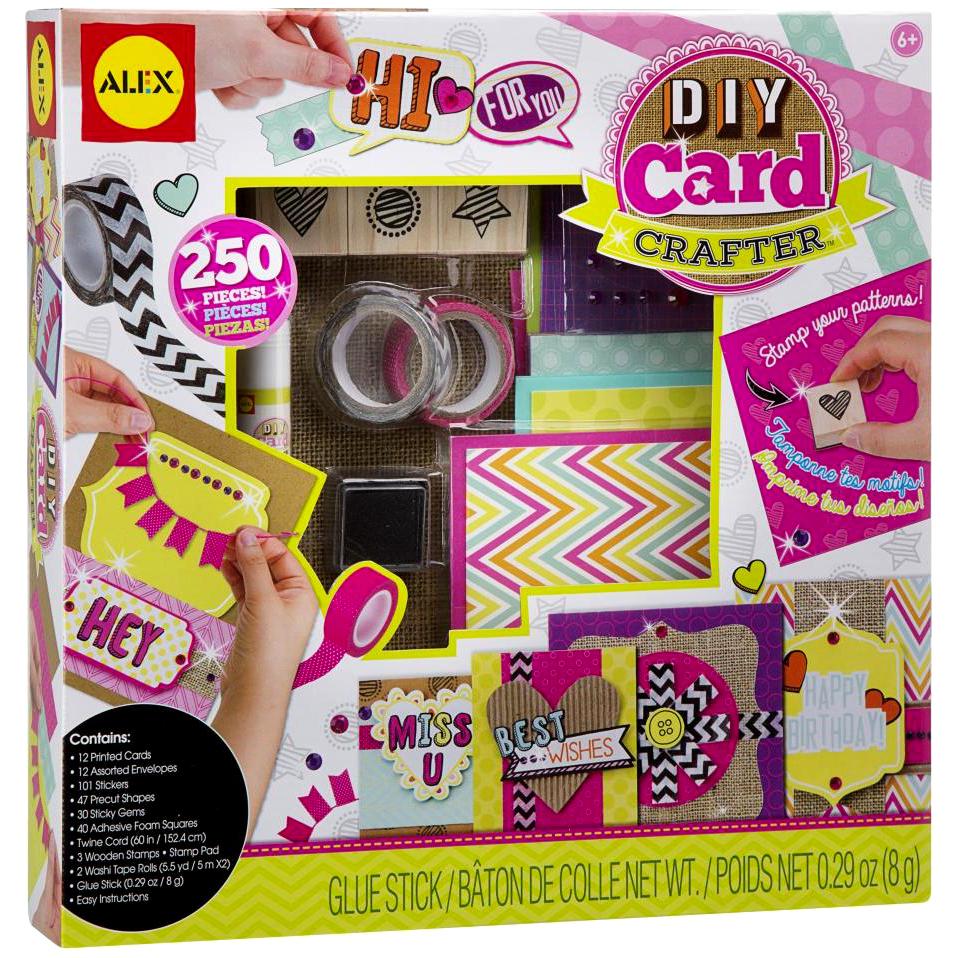 ALEX Brands DIY Card Crafter Arts and Crafts Learning Activity Set 6 ...