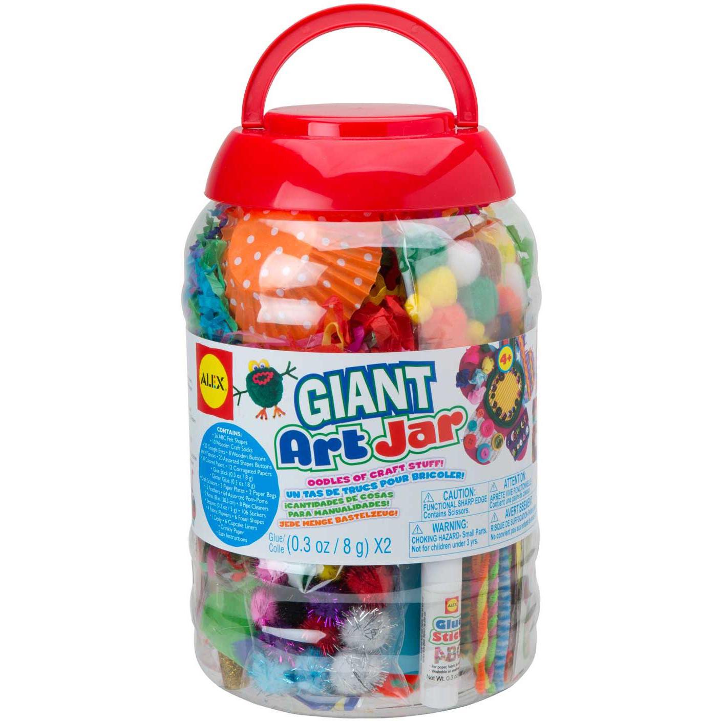 الكس براندز GIANT Art Jar نشاط تعليمي للفنون والحرف 4 سنوات فأكثر ...