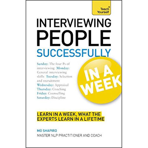 Successfully Interview People in a Week Teach Yourself Mo Shapiro ...