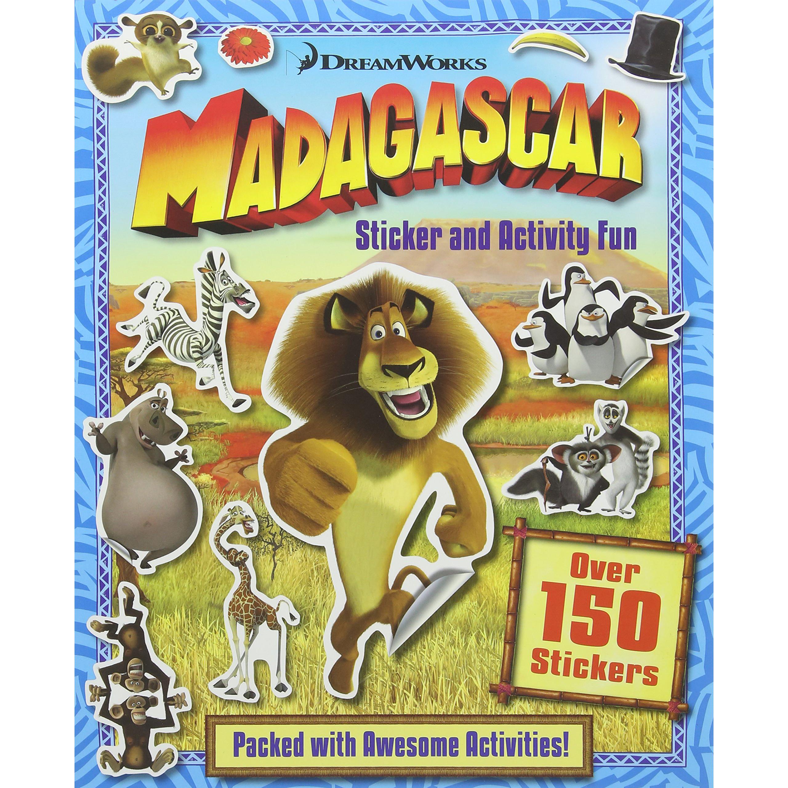 DreamWorks: Madagascar - Sticker & Activity Fun n/a n/a - Jarir.com KSA
