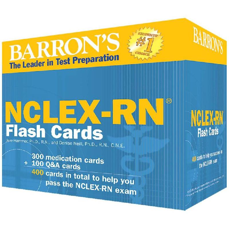 NCLEX-RN Flash Cards, 2nd Edition Jere Hammer - Jarir.com KSA