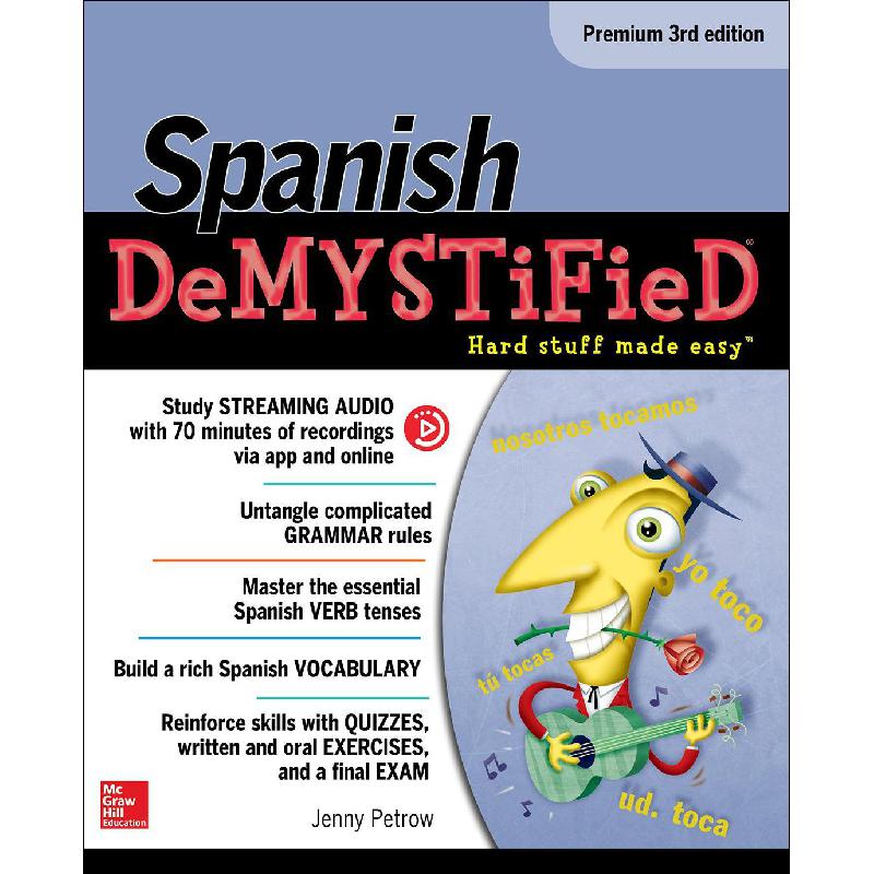 Spanish, 3rd Edition DeMYSTiFieD Jenny Petrow - مكتبة جرير السعودية