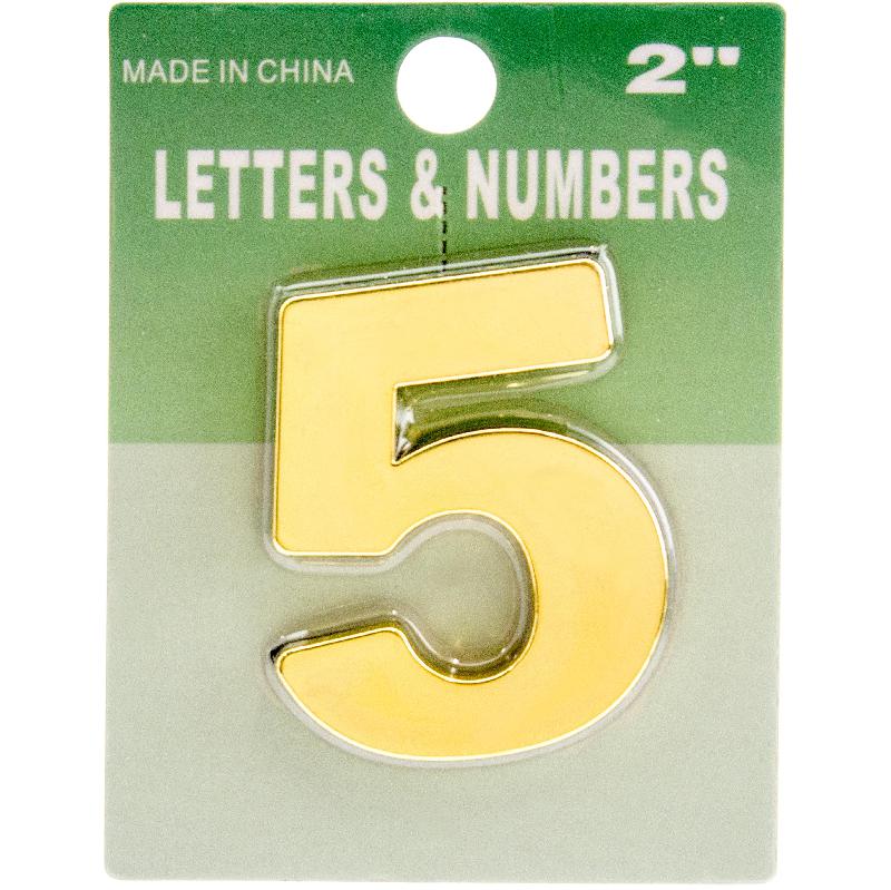 Self Adhesive Numbers, 5", English, Gold price in Saudi Arabia | Jarir ...