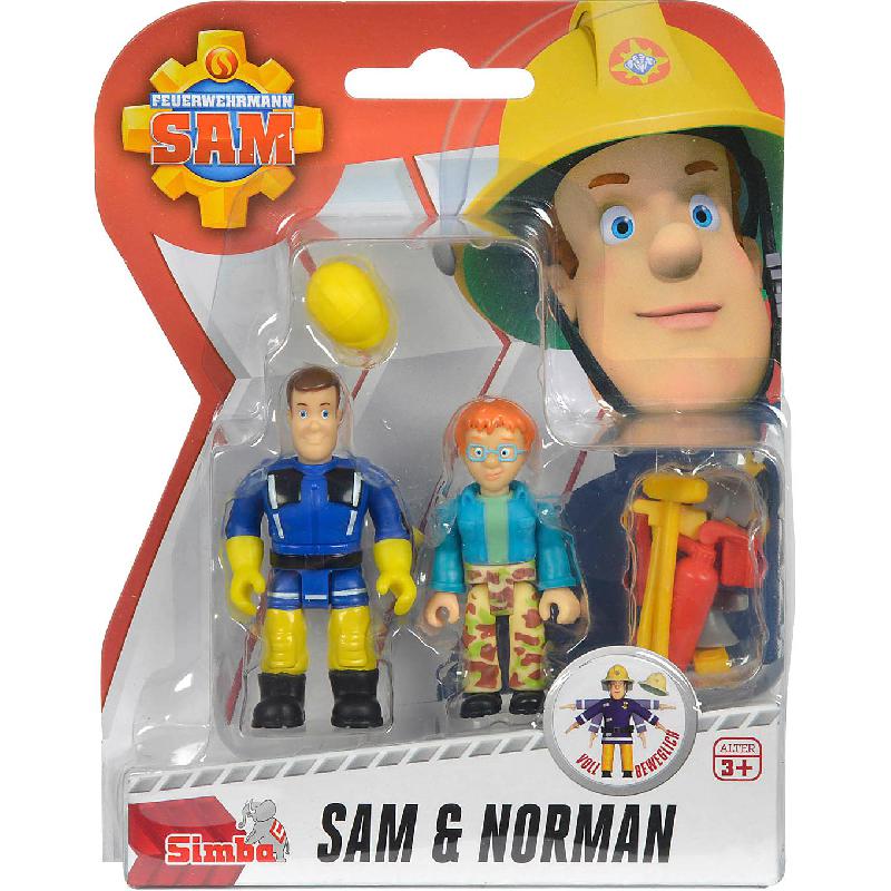 Fireman Sam Figurine Double Pack Action Figure Assorted Color - Jarir ...