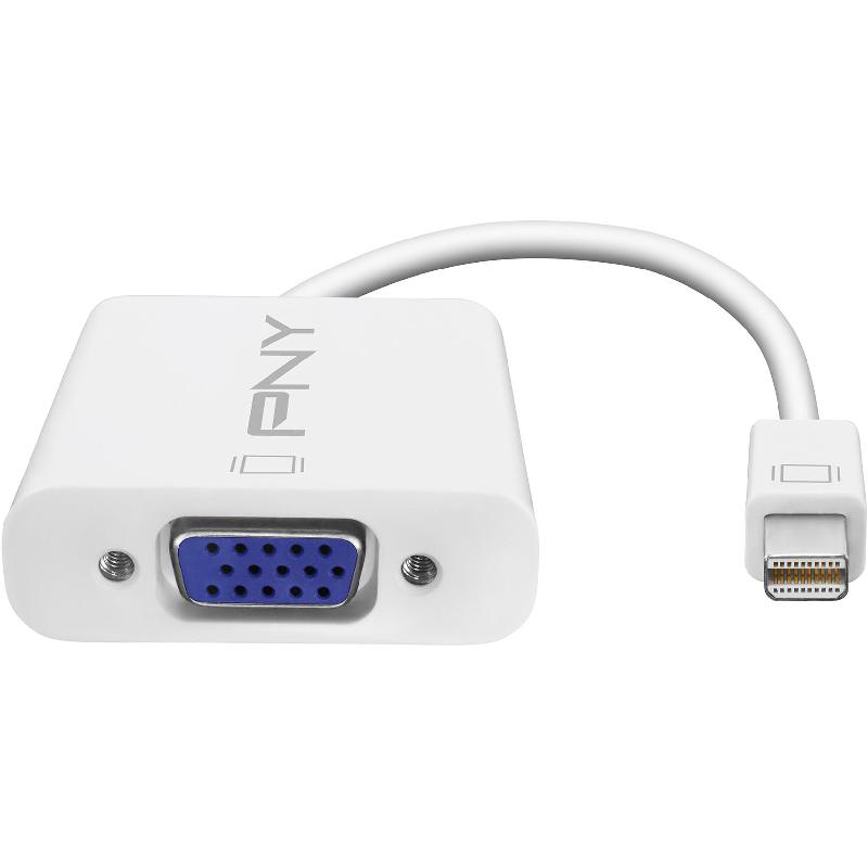 PNY TECHNOLOGIES Mini DisplayPort to VGA Video Adapter - Jarir ...